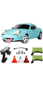 Amazon.com: Skymaker LDRC LD1899 1/18 RWD Drift Car RC Model Drift Car ...