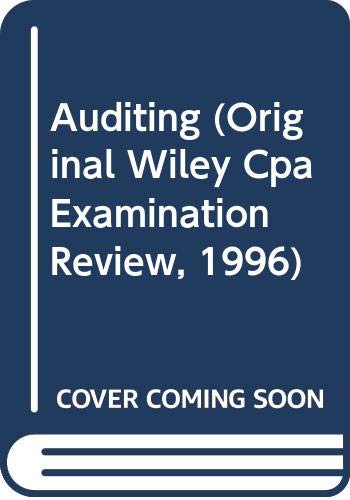 Wiley CPA Examination Review 1996: Auditing: Gleim, Irvin N ...