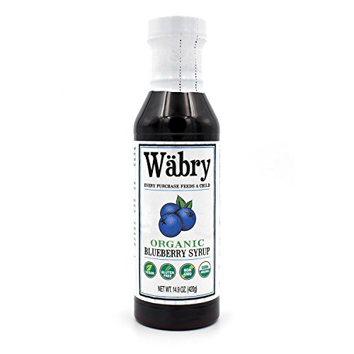 Amazon.com : Wäbry Organic Syrup 14.9 oz (Blueberry) : Grocery ...