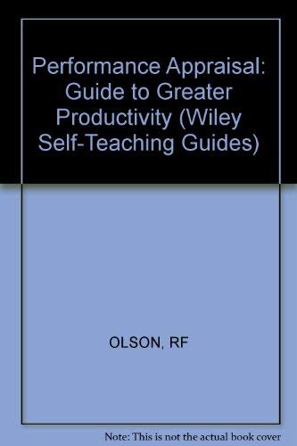 Amazon | Performance Appraisal: A Guide for Greater Productivity (Wiley ...