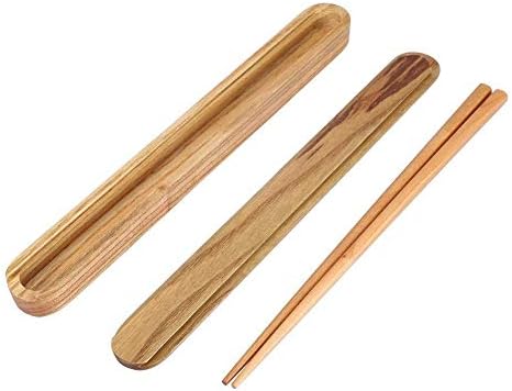 Amazon.com: Portable Natural Wooden Chopsticks With Pull Type ...