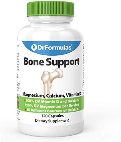Amazon.com: DrFormulas Bone Support 100% DV 1000mg Calcium Supplement ...