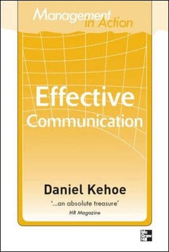 Management in Action: Daniel Kehoe: 9780070137868: Amazon.com: Books