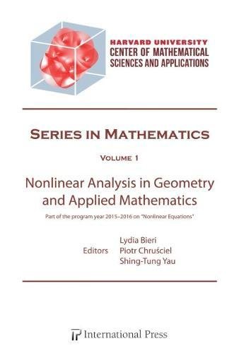Amazon.com: Nonlinear Analysis in Geometry and Applied Mathematics ...