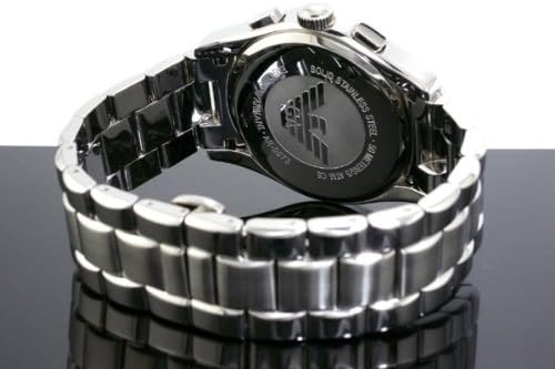 Amazon | [エンポリオ アルマーニ] EMPORIO ARMANI 腕時計 クオーツ AR0673 ブラック メンズ [並行輸入品 ...