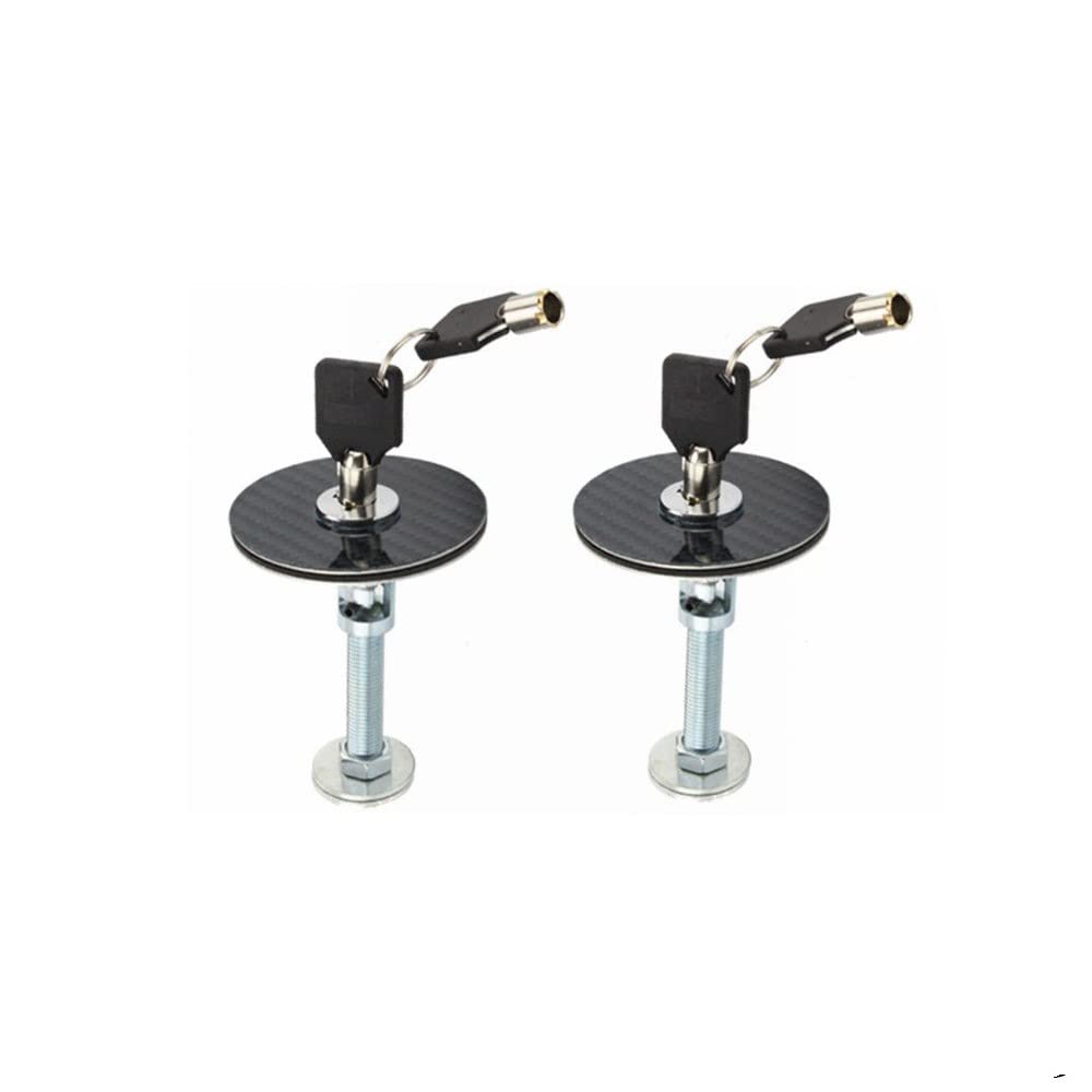 Amazon.com: Aitruman Car Hood Locks，Racing Mount Bonnet Carbon Fiber ...