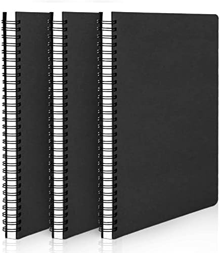 Edulearnable College Spiral Notebook,A5 3 Pcs pack,Size 5.5x8.2 inches ...