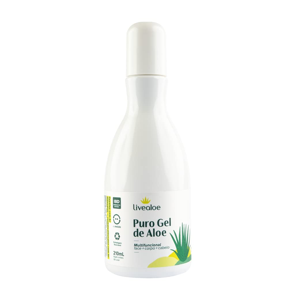 LiveAloe Puro Gel De Aloe 210Ml Livealoe | Amazon.com.br