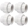 Amazon.com: BENLIUDH 1 inch PVC Pipe Union Fittings, PVC Connectors ...
