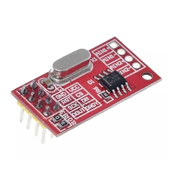 AD7705 Dual 16 bit ADC Data Acquisition Module Input Gain Programmable ...