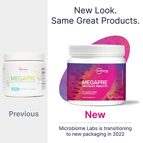 Snapklik.com : Microbiome Labs MegaPre Powder, Pineapple Orange Guava - Non-Digestible ...