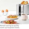 Amazon.com: Chefman 2-Slice Pop-Up Stainless Steel Toaster w/ 7 Shade ...