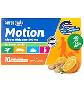 Amazon.com: Power Grain Travel and Motion Sickness Tablets - 500mg ...