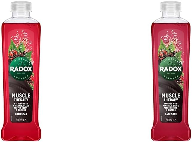 Radox Mineral Therapy Muscle Therapy Bath Soak Uniquely Blended with ...