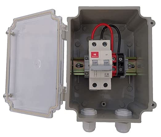 India AC MCB DB Box Single Phase with Water Proof Enclosure and MCB ...