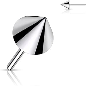 Amazon.com: Replacement Tops Press Fit Threadless Push In Spike Top ...