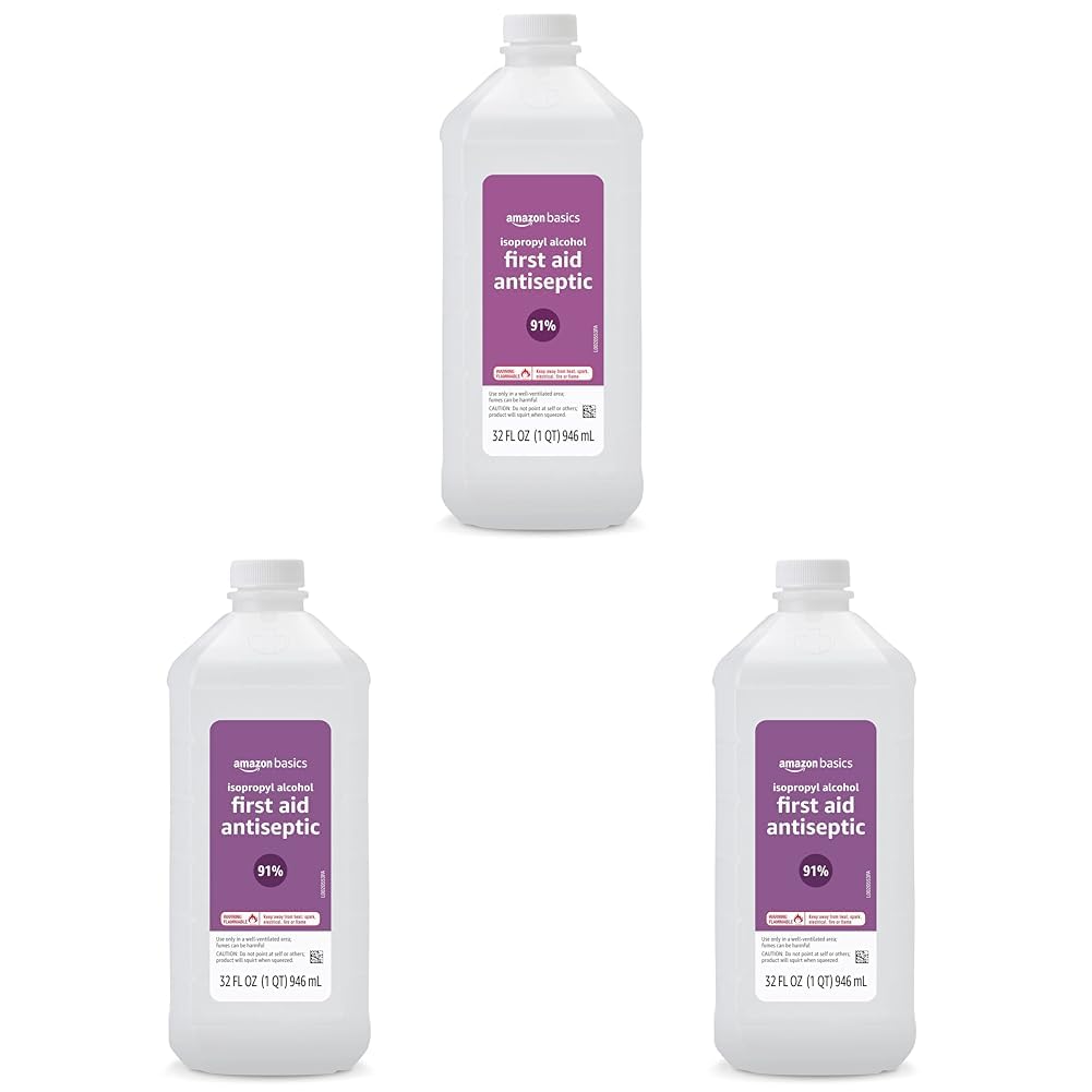 Snapklik.com : Basics 91% Isopropyl Alcohol First Aid Antiseptic ...