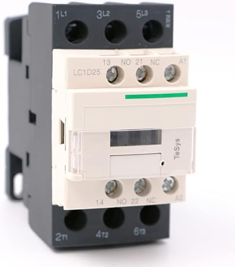 Amazon.com: LC1D25P7 AC electric magnetic Contactor 3P 3NO LC1-D25P7 ...