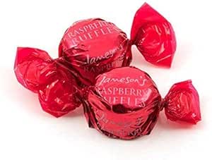 Raspberry Ruffles Jamesons Retro Dark Choc Sweets - Wedding / Party Bag ...