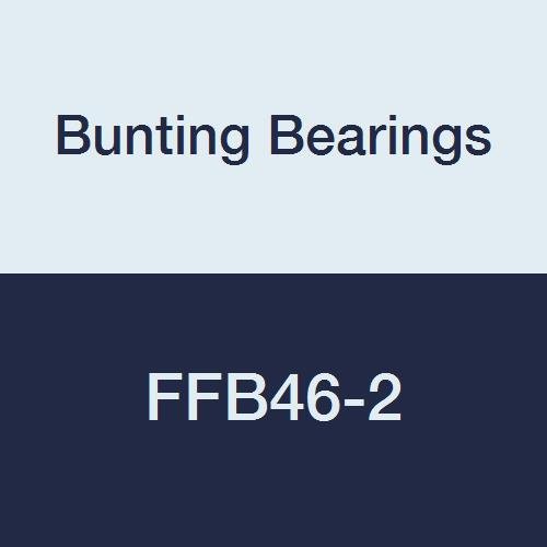 Rodamientos de banderines FFB46-2, rodamientos con brida, metal en polvo, SAE 841, calibre de 1/ ...