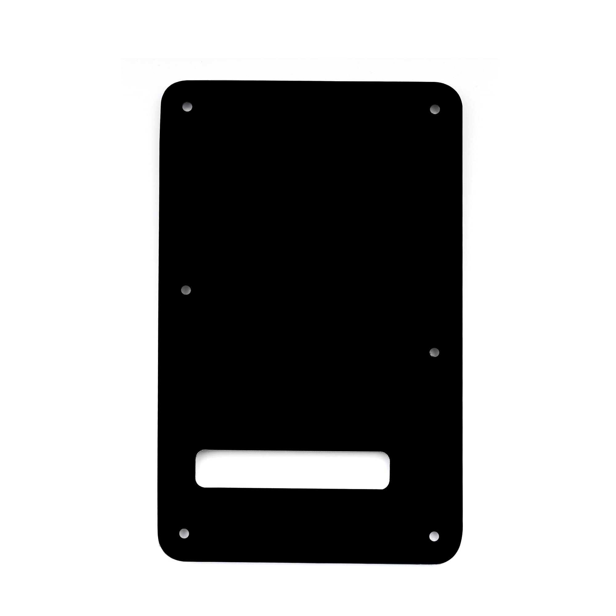 Snapklik.com : Musiclily 6 Hole Strat Back Plate Tremolo Cavity Cover ...