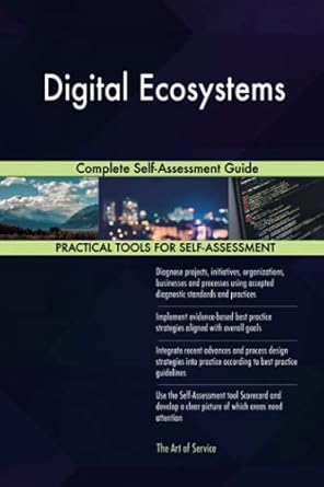 Digital Ecosystems Complete Self-Assessment Guide : Gerardus Blokdyk ...