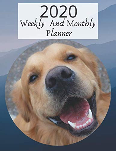 Amazon.com: 2020 Weekly And Monthly Planner: Dog-Themed Calendar ...