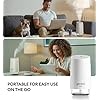 Amazon.com: GENIANI Portable Cool Mist Humidifiers for Bedroom & Office ...