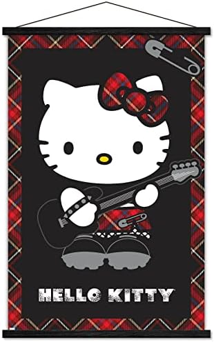 Amazon.com: Trends International Hello Kitty - Punk Wall Poster, 22.37 ...