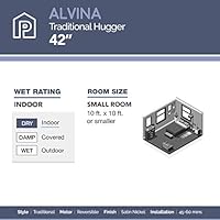 Prominence Home 80029-01 Alvina Led Globe Light Hugger/Low Profile ...