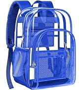 Amazon.com | PAMANO Clear Backpack, Heavy Duty Transparent Backpack ...