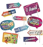 Amazon.com: Karaoke Night Photo Booth Props - Karaoke Party Decorations ...