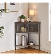 Amazon.com: VECELO 3-Tier Cabinet/Table, Display Shelves with Free ...