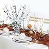 Amazon.com: ALISSAR 4-Pack Glitter Silver Star Centerpieces-Table ...