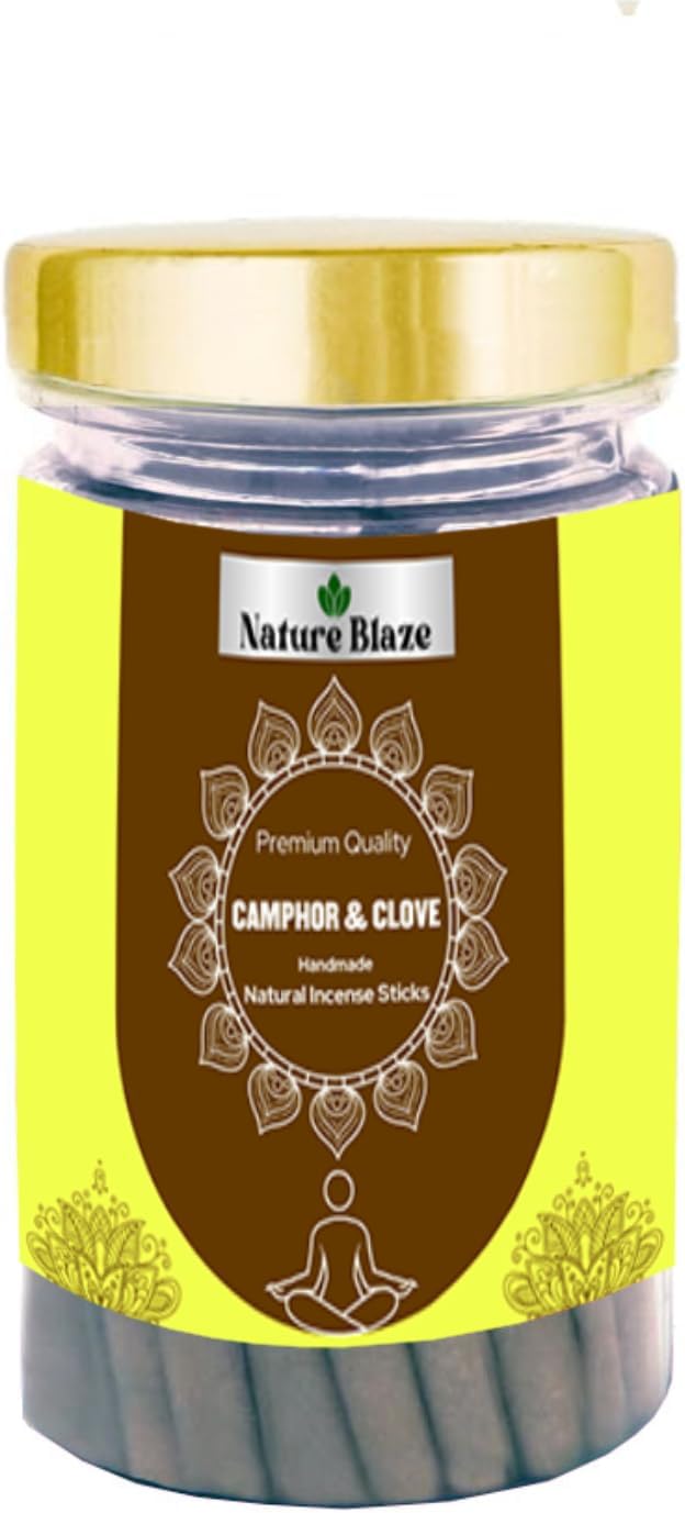 Amazon.com: Nature Blaze Camphor and Clove Incense Sticks Fresh ...