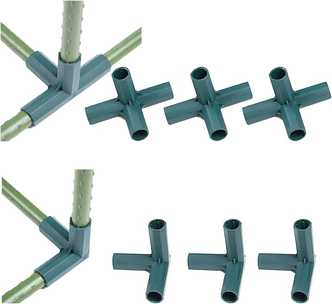 8PCS Frame Connectors Gardening Framework Building Connectors ...