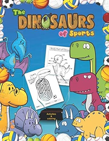 Amazon.com: The dinosaur of sport: Maze game coloring activity, draw ...