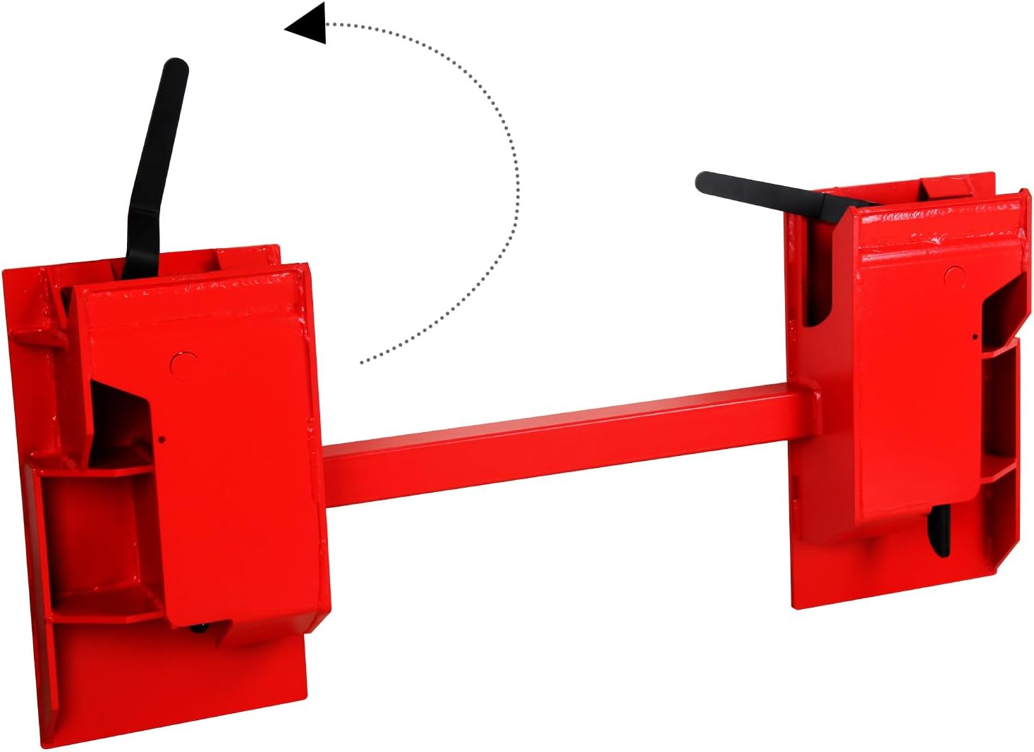 Amazon.com: Universal Skid Steer Quick Attach Adapter Quick Attach Tach ...