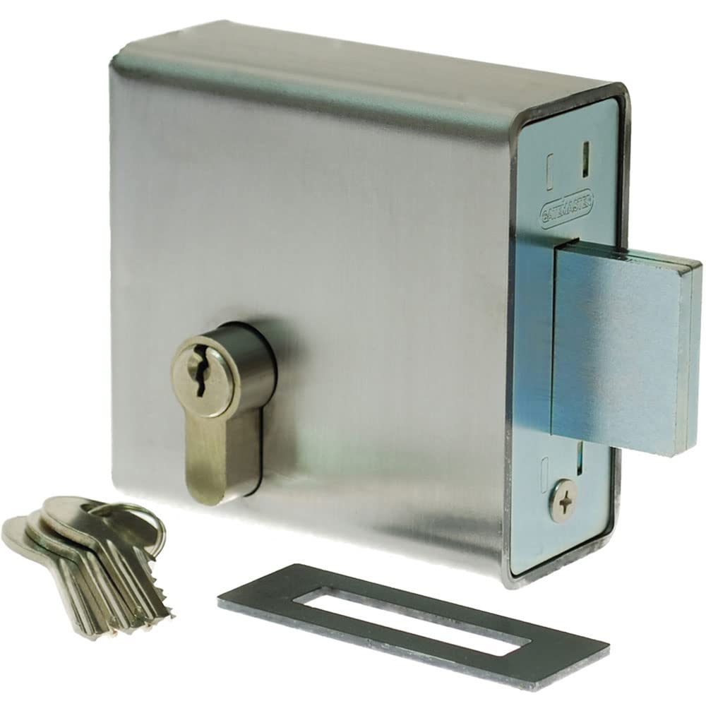 Amazon.com: GATEMASTER Weld-In Double Throw Euro Deadlock - 50mm Case ...