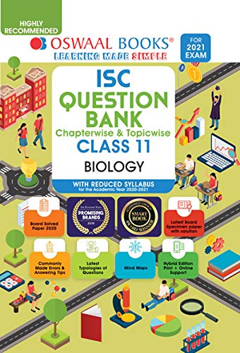 Amazon.in: Buy ISC Question Banks Class 11 Biology (Reduced Syllabus ...