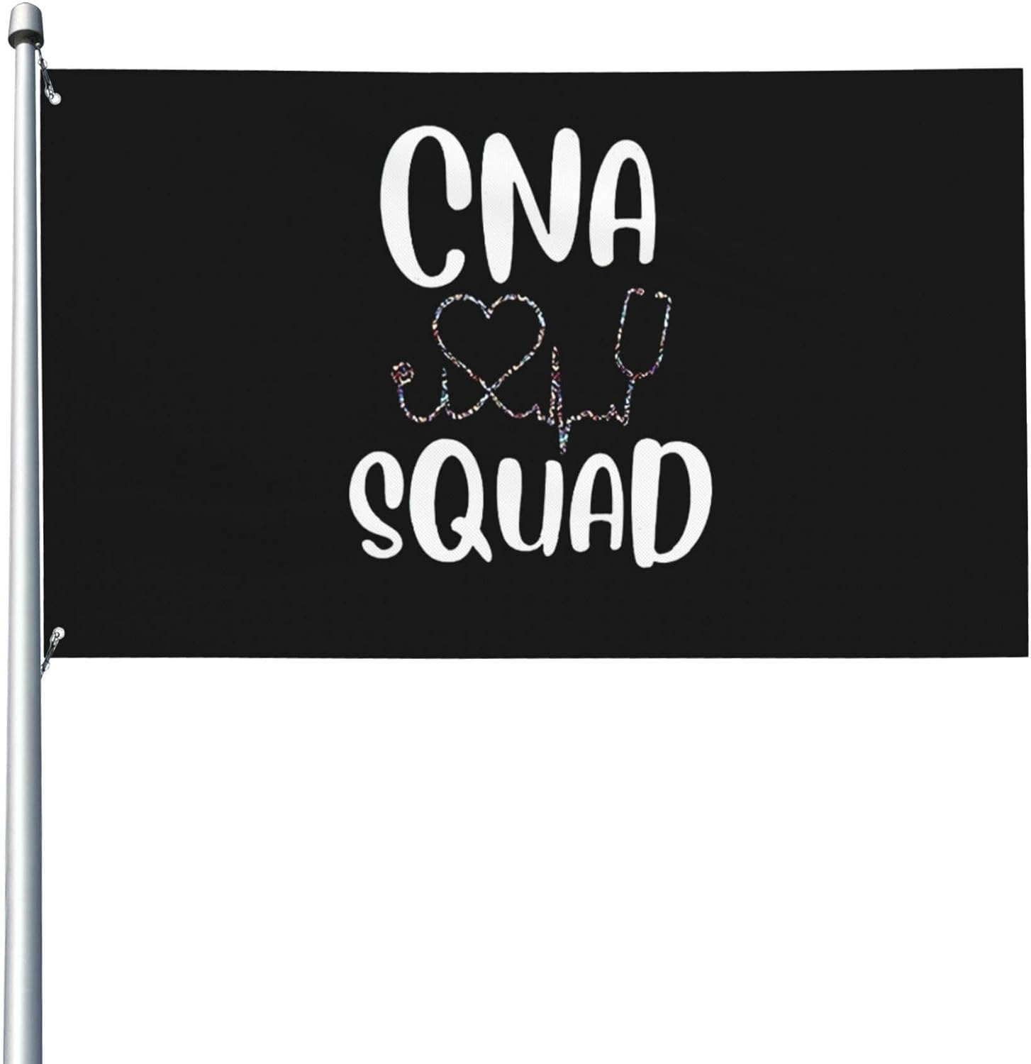 Amazon.com: CAEOPEZE CNA Squad Flag Outdoor Garden Flag Breeze Flag ...