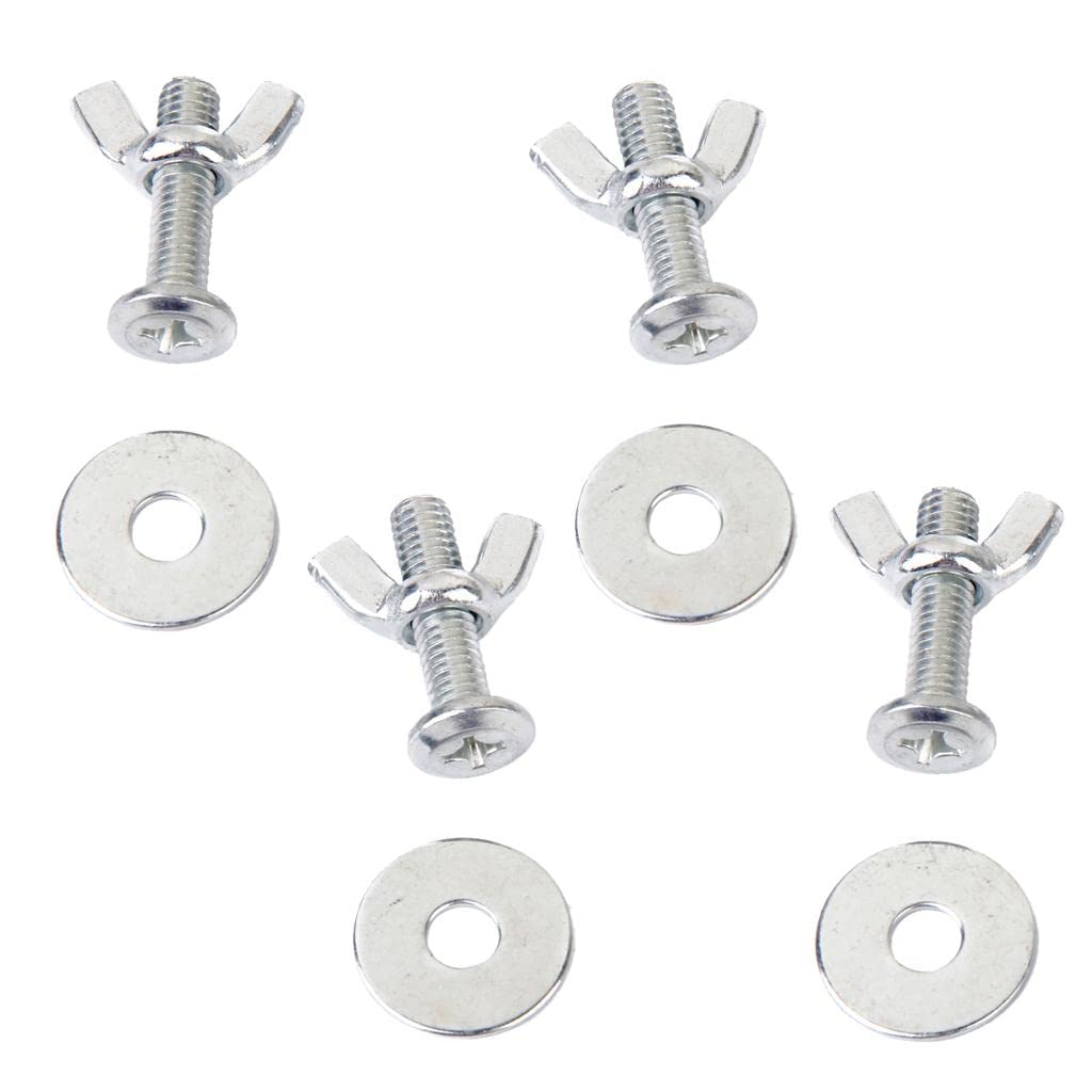 GAH 4 Piece Fitting Screws Nut Kits for Bird Nest House Parrot Breeding ...