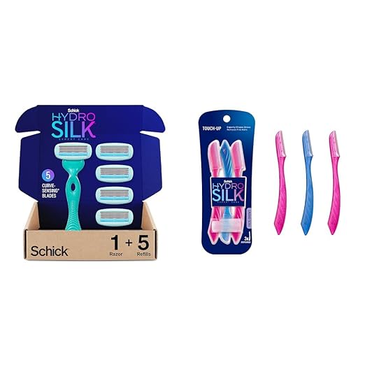 Amazon.com: Schick Hydro Silk Sensitive Skin Razor for Women With 5 ...