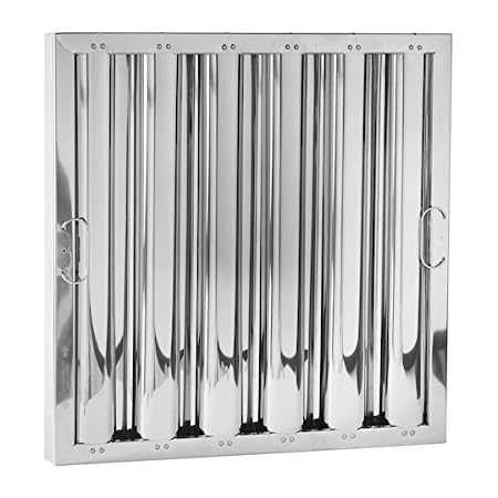 Amazon.com: HOODMART 20x20 Hood Filter, Stainless Steel Baffle Filter ...
