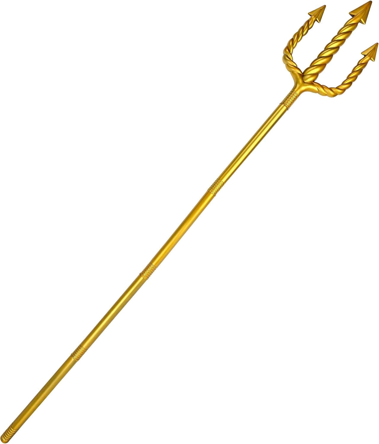 60Inch Gold Trident, Trident Spear Toys Plastic Trident King Neptune ...