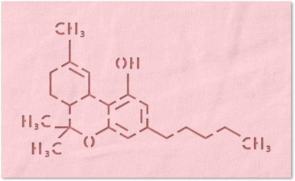 Thc Molecule Drawing