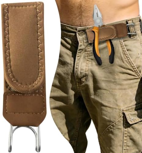Amazon.com: Ctoraweyik Tactical No Buckle Belts for Men Metal Hook ...