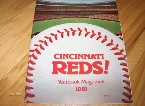 1981 Cincinnati Reds Official Yearbook Magazine: Reds: Amazon.com: Books