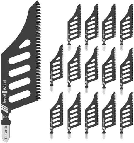 15Pcs Jigsaw Blade Cutting Tool SK5 High Carbon Steel Special Shape T ...