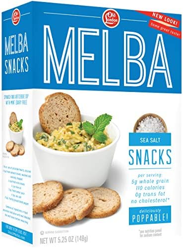 Amazon.com: Old London Melba Snacks, Sea Salt, 5.25 Ounce (Pack of 12)